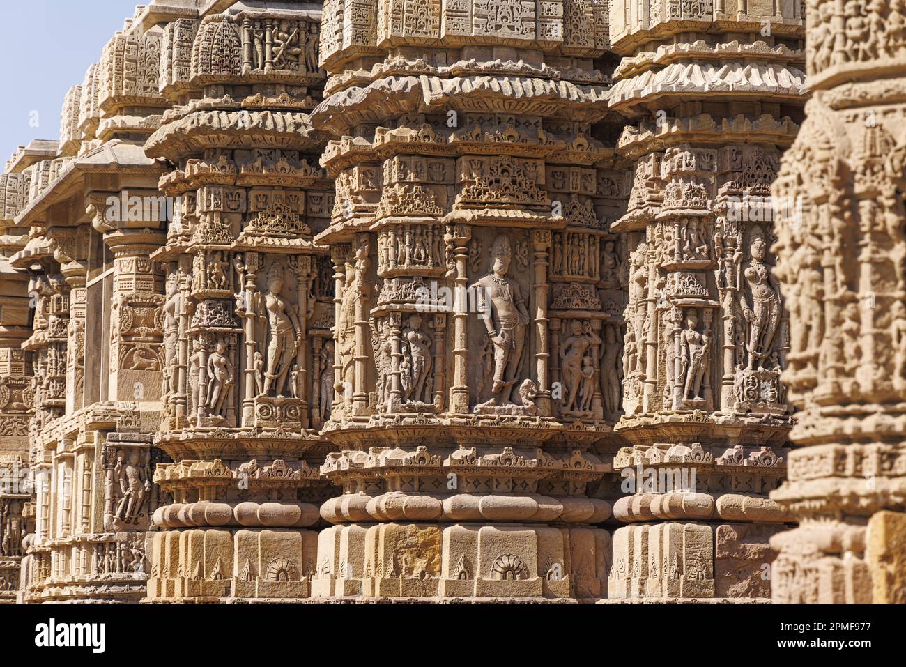 India, Gujarat, Modhera, Surya temple or Sun temple Stock Photo - Alamy