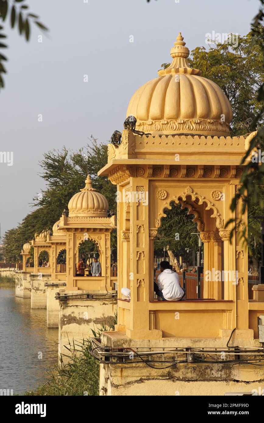 India, Gujarat, Jamnagar, Lakhota Lake Stock Photo - Alamy