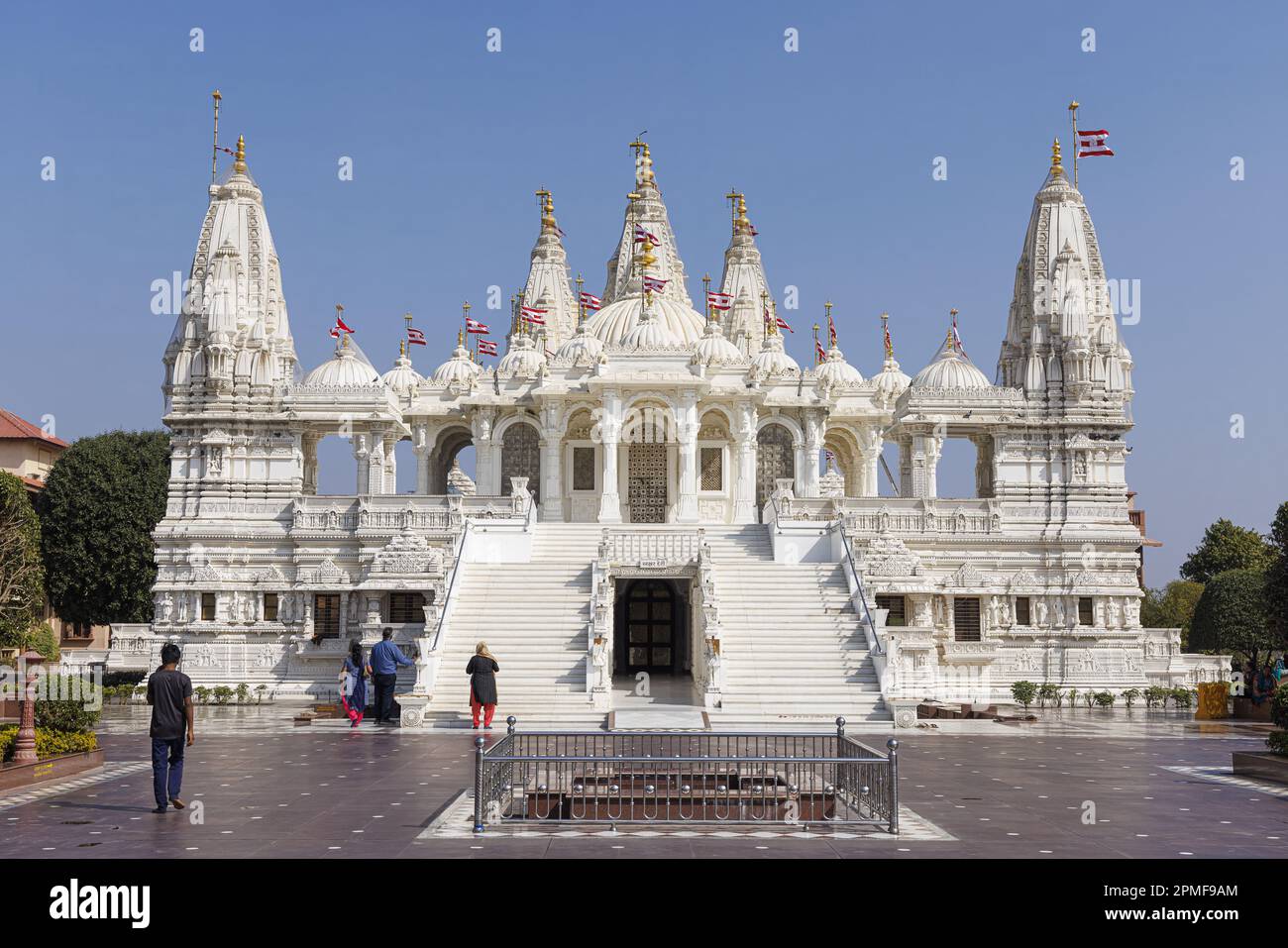 India, Gujarat, Gondal, Shri Swaminarayan Mandir temple Stock Photo - Alamy