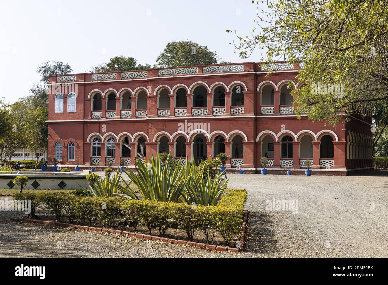 India, Gujarat, Gondal, Orchard Palace Stock Photo - Alamy