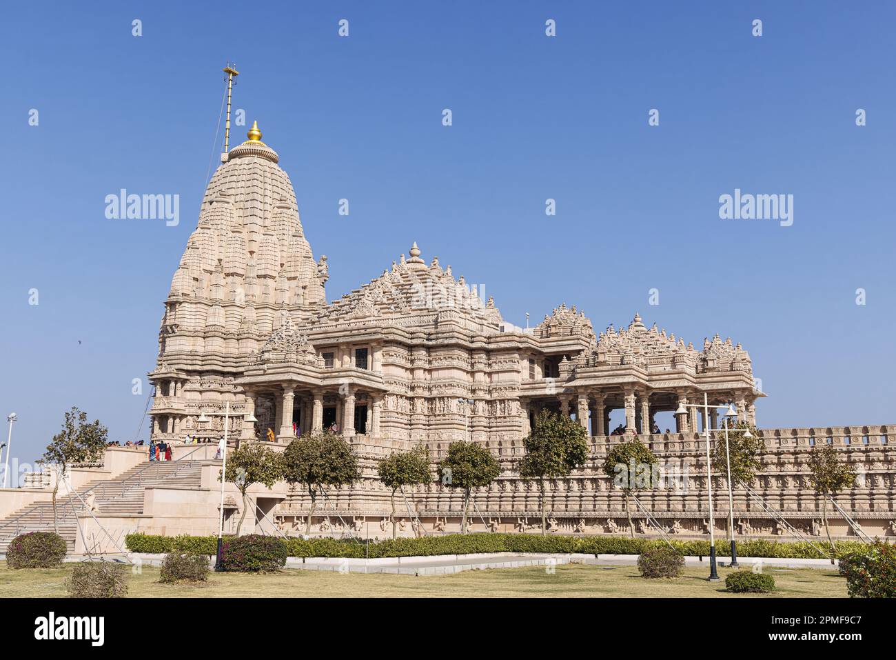 India, Gujarat, Kavgad, Shree Khodaldham Mandir temple Stock Photo - Alamy