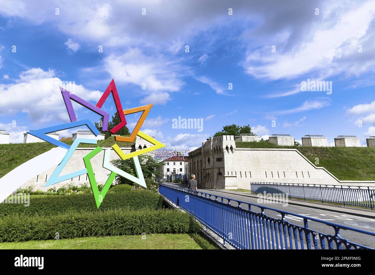 France, Meurthe et Moselle, Toul, logo of the label Les Plus Beaux ...