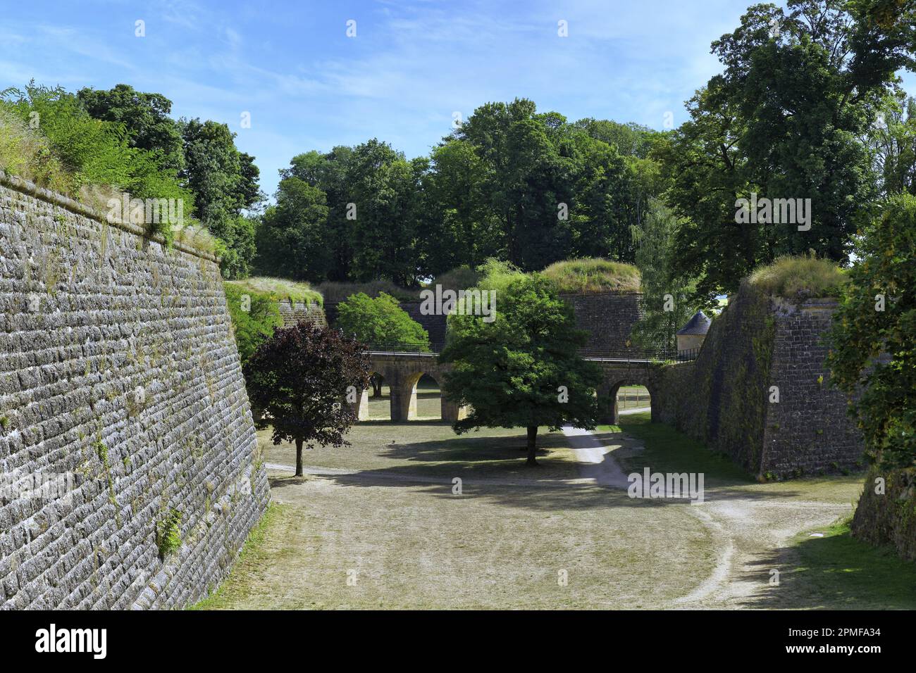 France, Meurthe et Moselle, Longwy, Fortifications of Vauban of Longwy ...