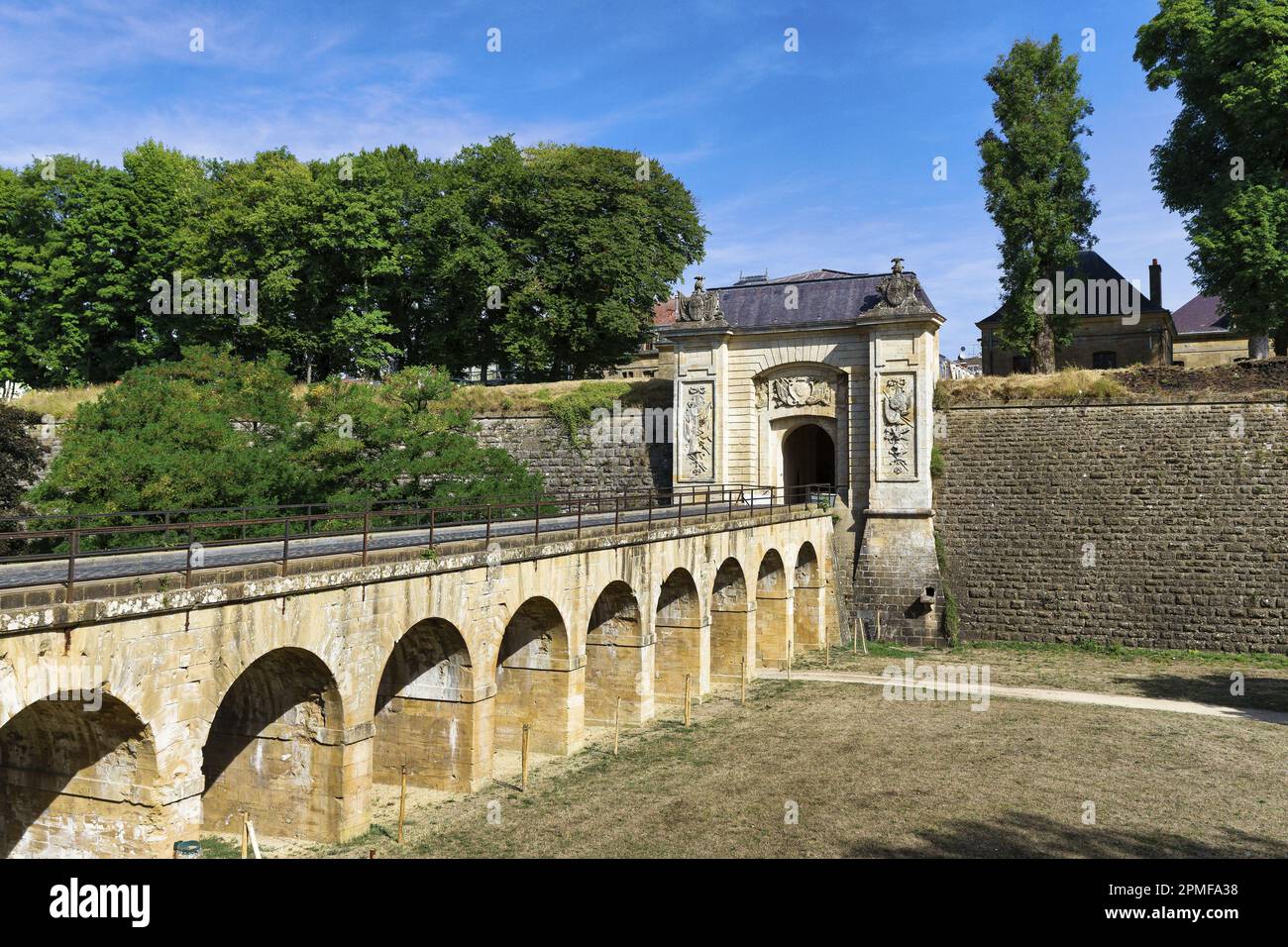 France, Meurthe et Moselle, Longwy, Fortifications of Vauban de Longwy ...