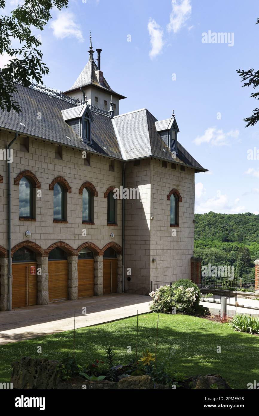 France, Meurthe et Moselle, Liverdun, old Liverdun and the Corbin ...
