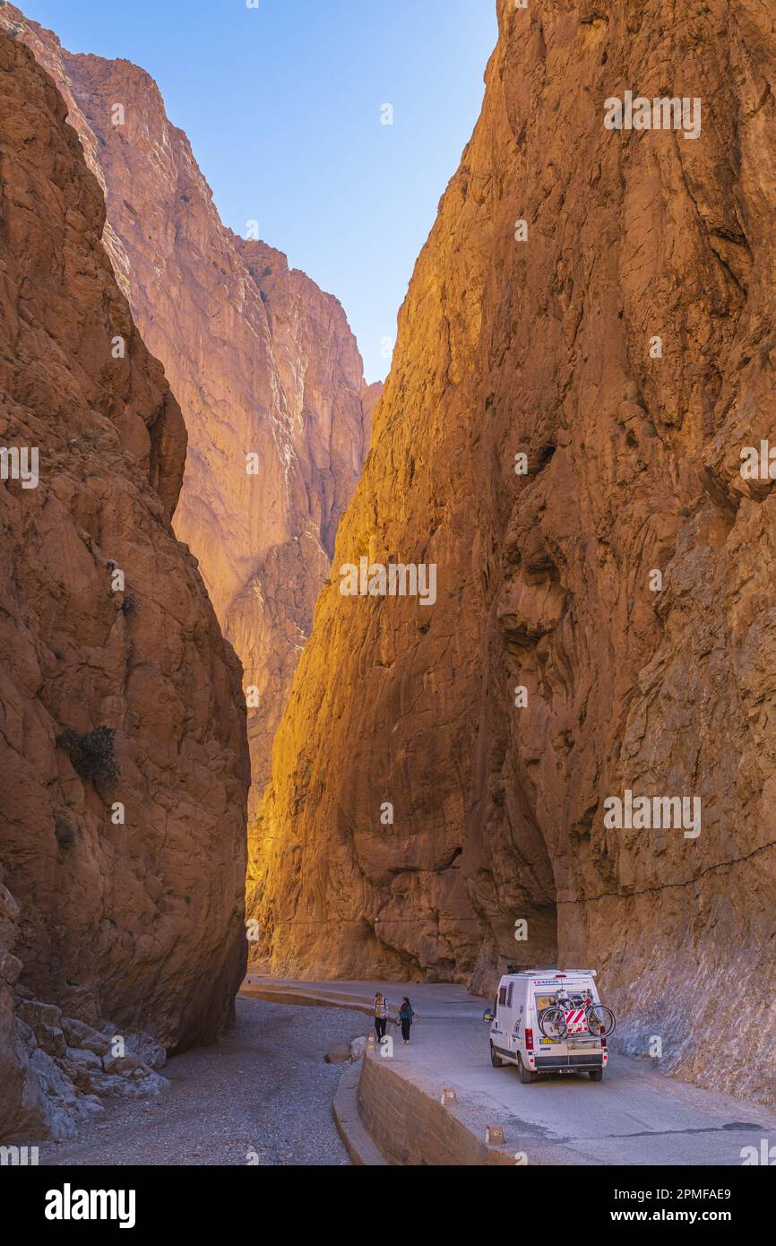 Morocco, Todra (Todgha) Valley, Todra (Todgha) Gorges Stock Photo - Alamy