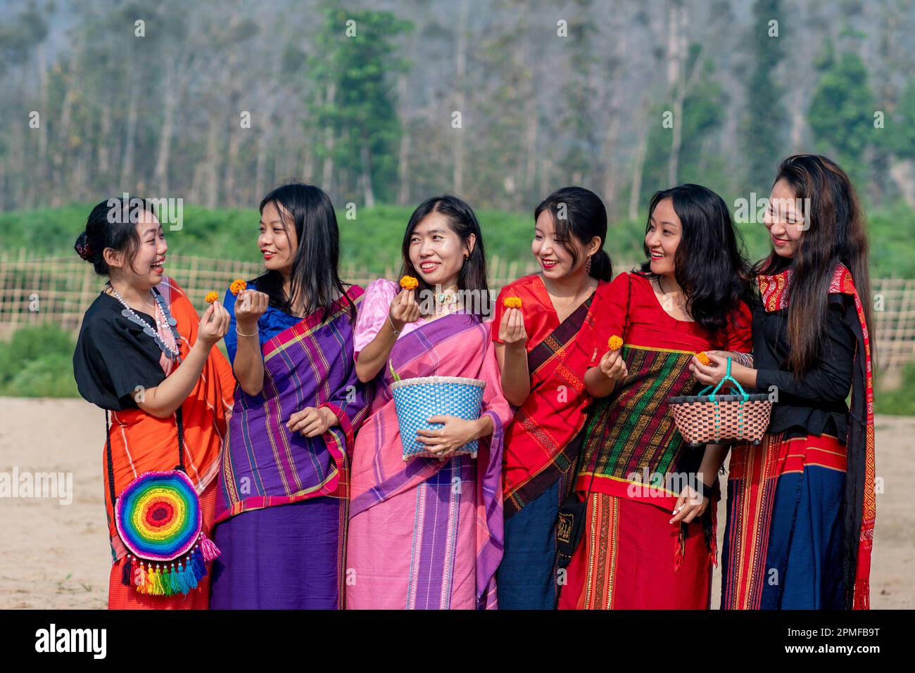 Biju festival in Chittagong Hill Tracts, Bangladesh Stock Photo - Alamy