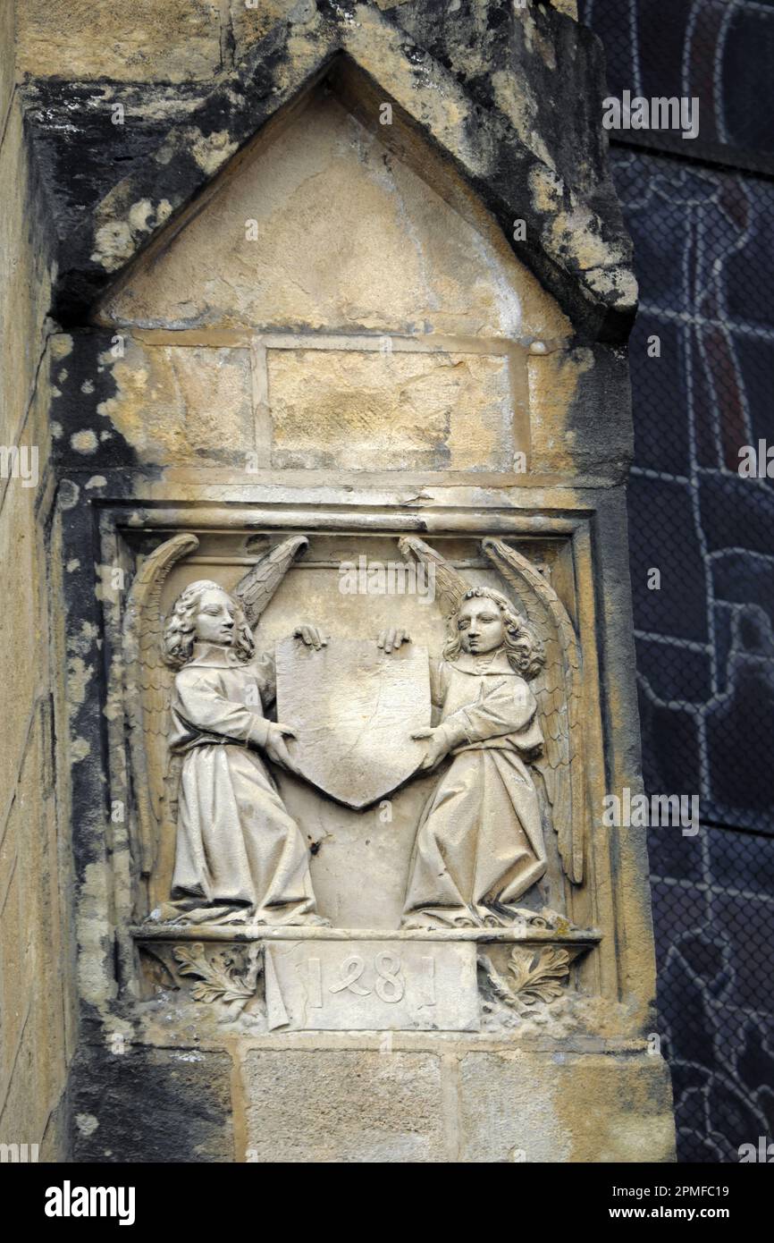 France, Doubs, Morteau, Notre Dame de l Assomption church dated 15th ...