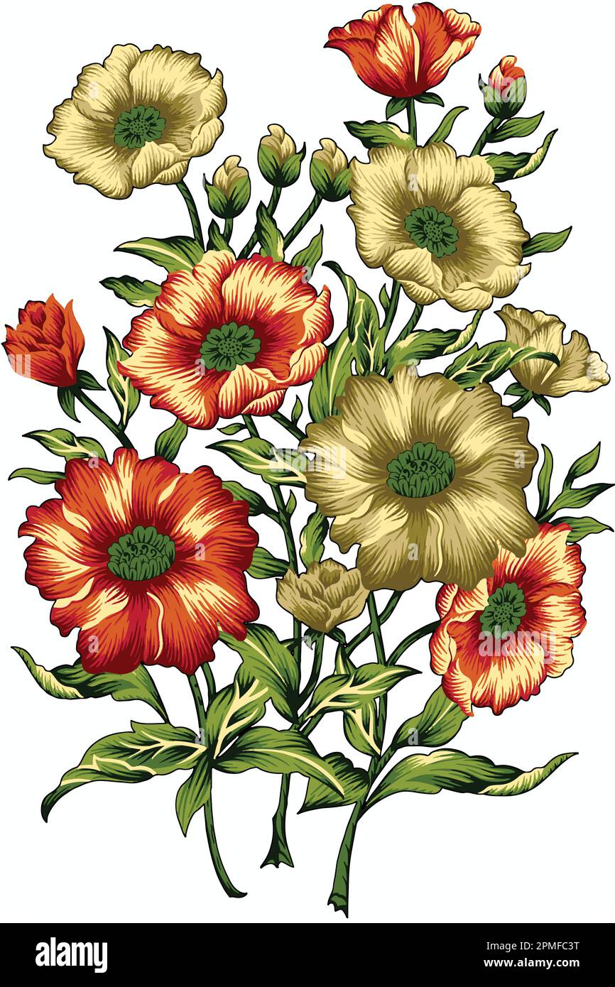 The florel vectors Stock Vector Image & Art - Alamy