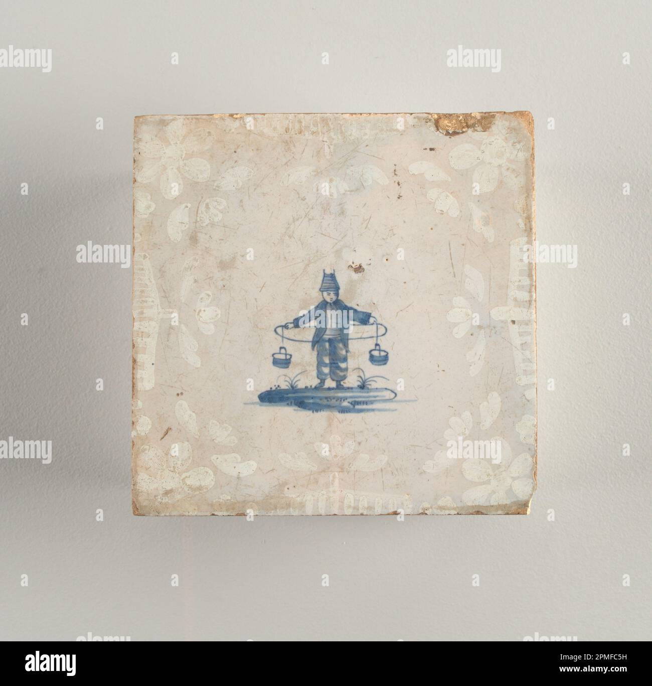 Tile (England); Michael Edkins (English, 1734 - 1811); Manufactured by ...