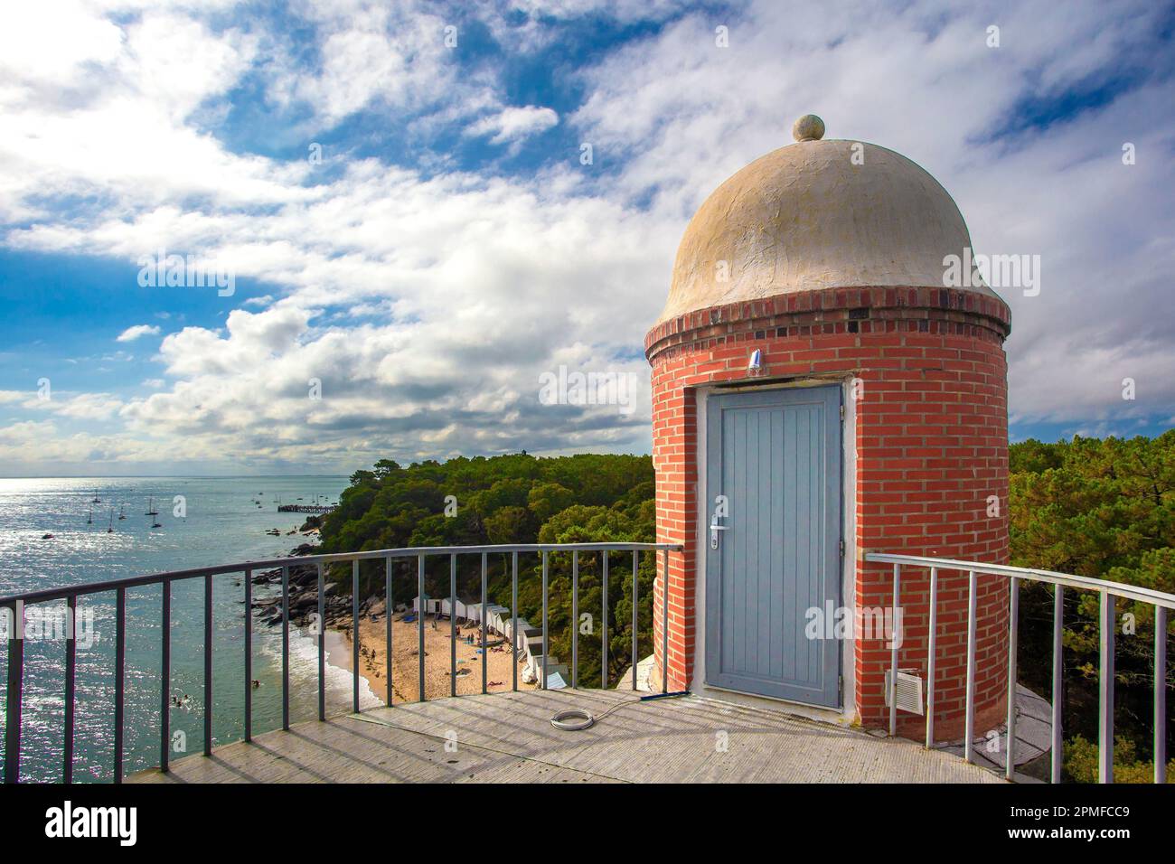 France, Vendee, Noirmoutier island, Noirmoutier en l'ile, the roof ...
