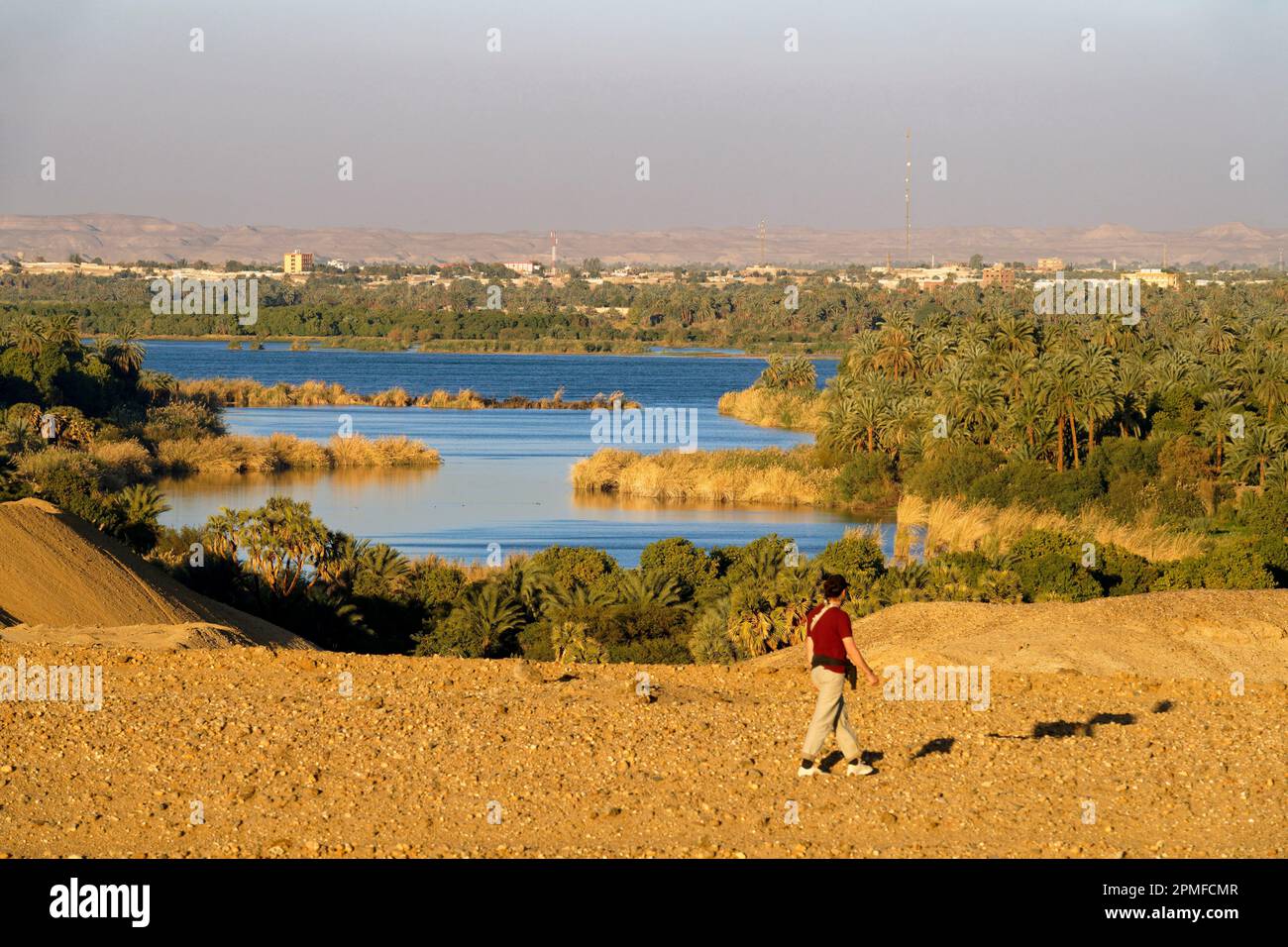 Egypt, Upper Egypt, Nile Valley, Nile river banks Stock Photo - Alamy