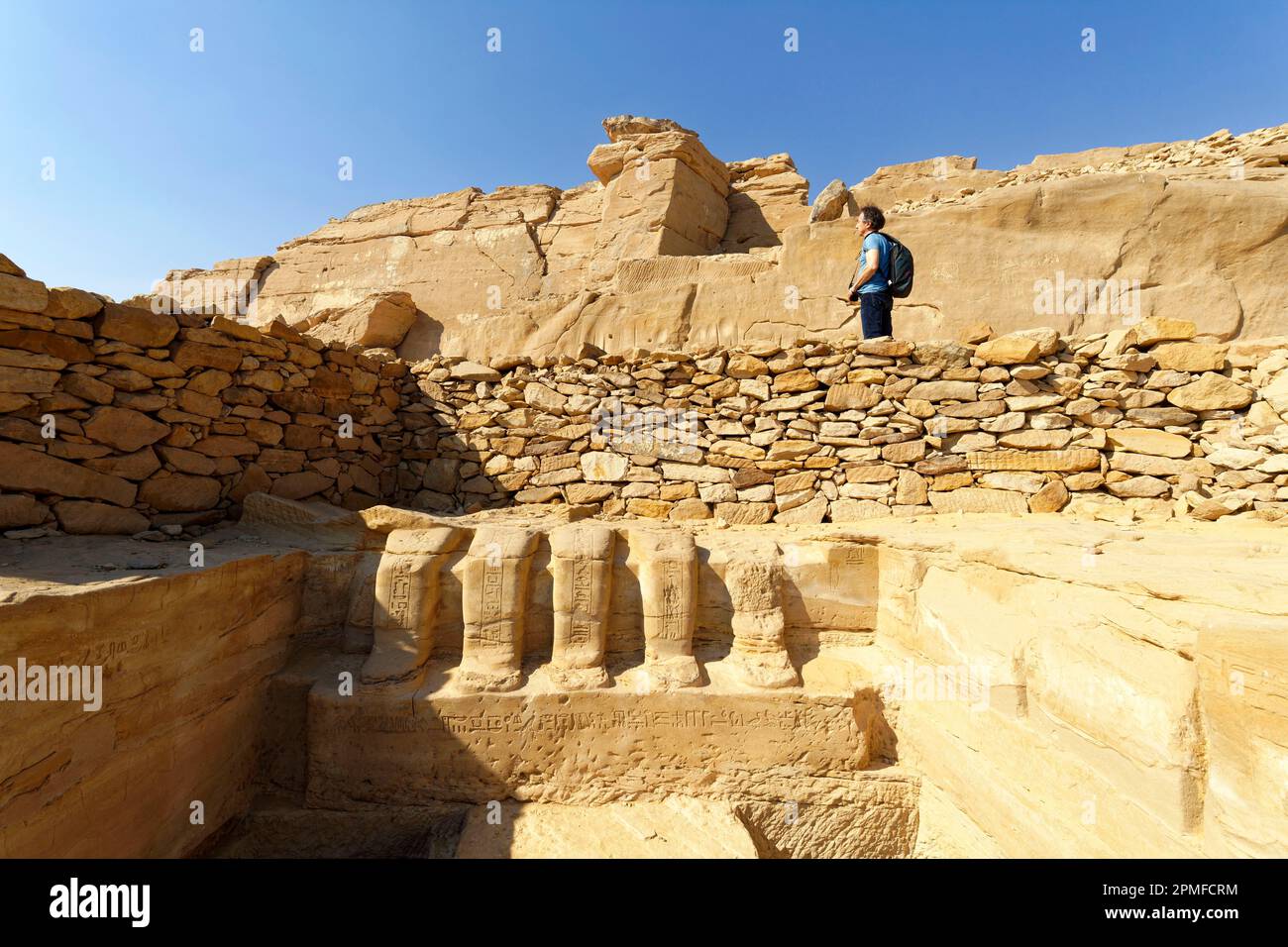 Egypt, Upper Egypt, Nile valley, Gebel Silsileh (Jebel Silsilah ...