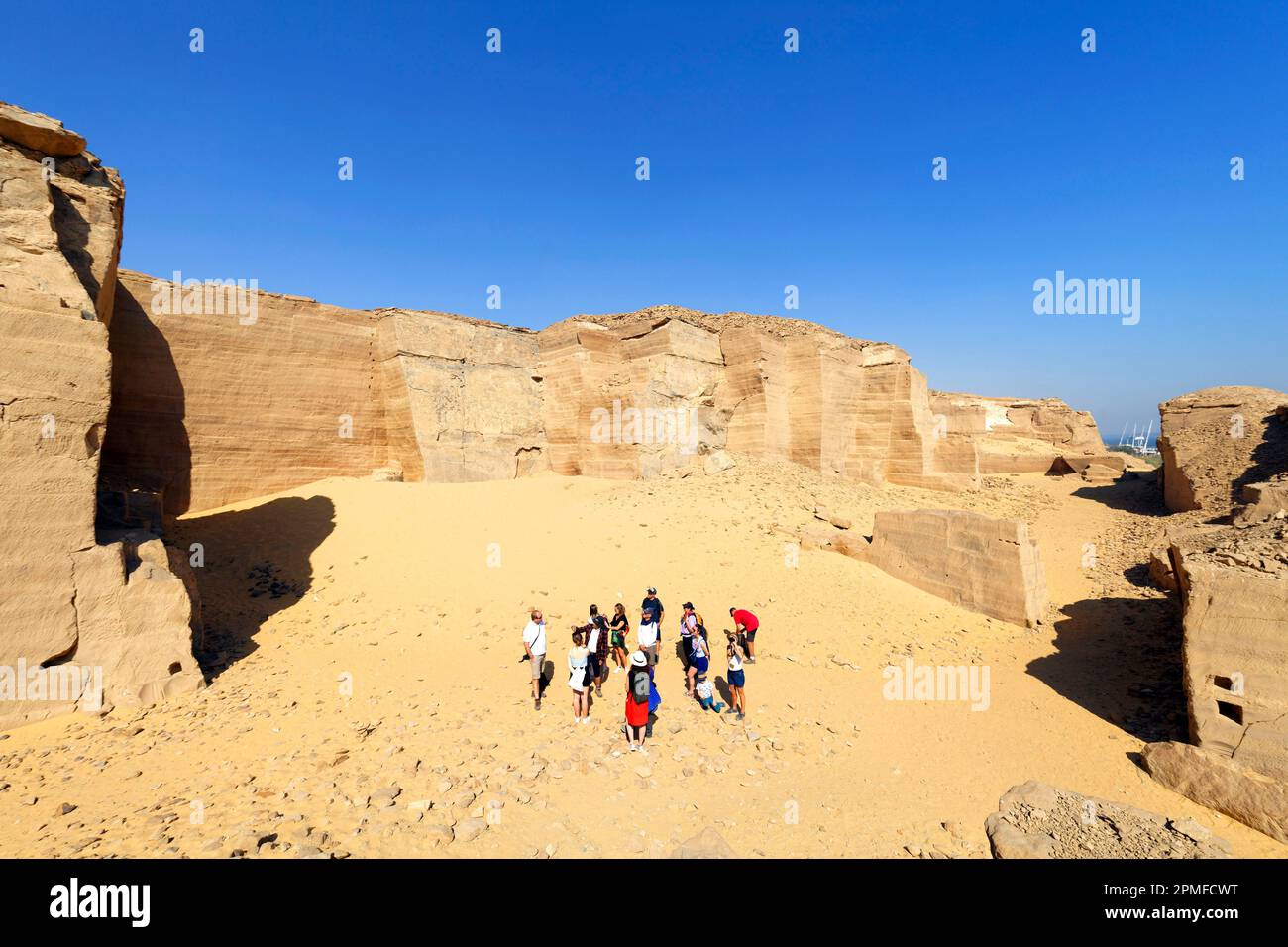 Egypt, Upper Egypt, Nile valley, Gebel Silsileh (Jebel Silsilah ...