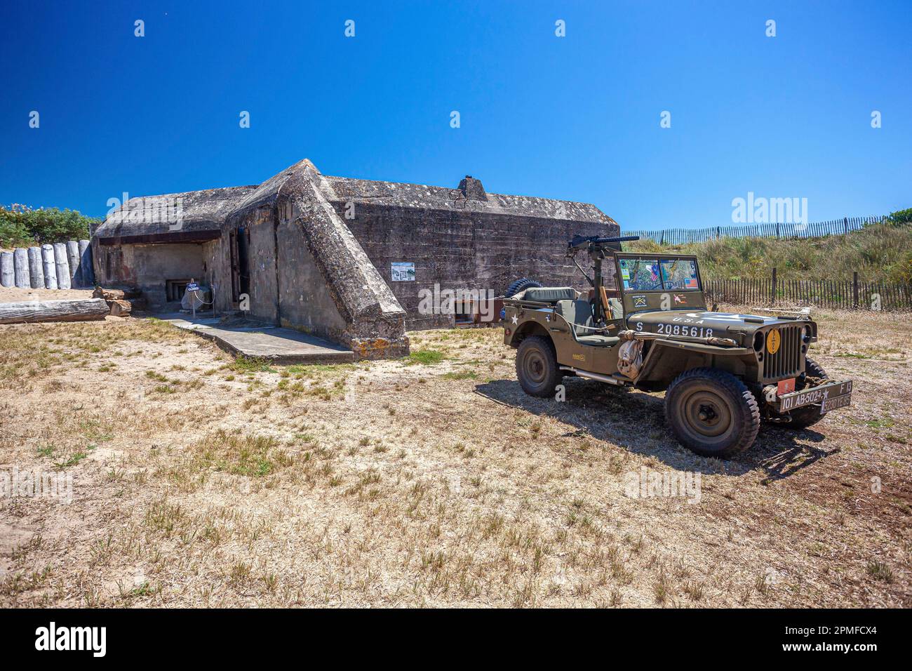 France, Vendee, Noirmoutier island, La Gueriniere, the blockhouse ...