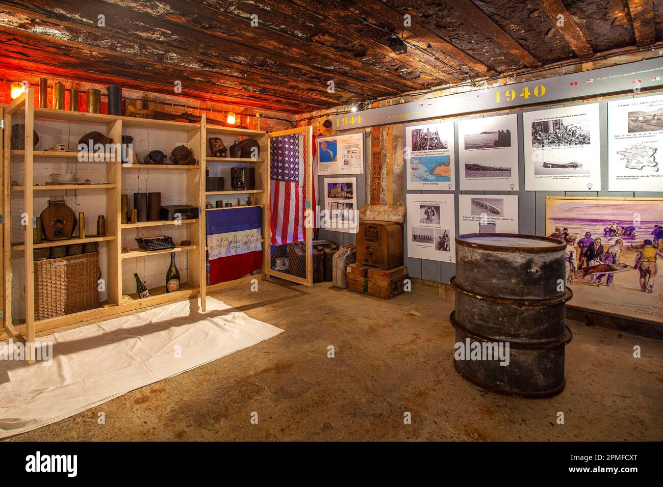 France, Vendee, Noirmoutier island, La Gueriniere, the interior of ...