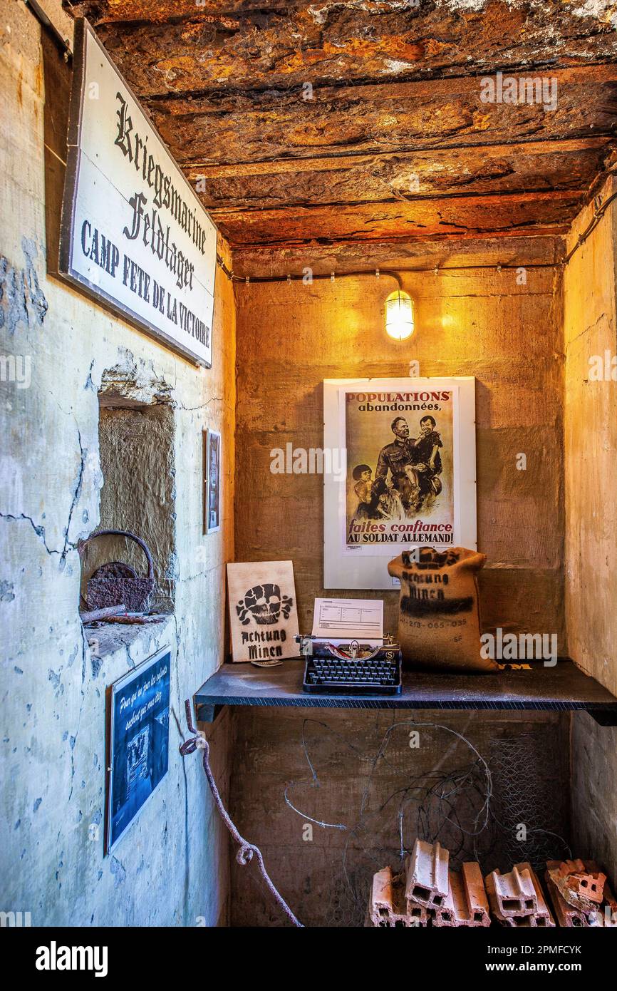 France, Vendee, Noirmoutier island, La Gueriniere, the interior of ...