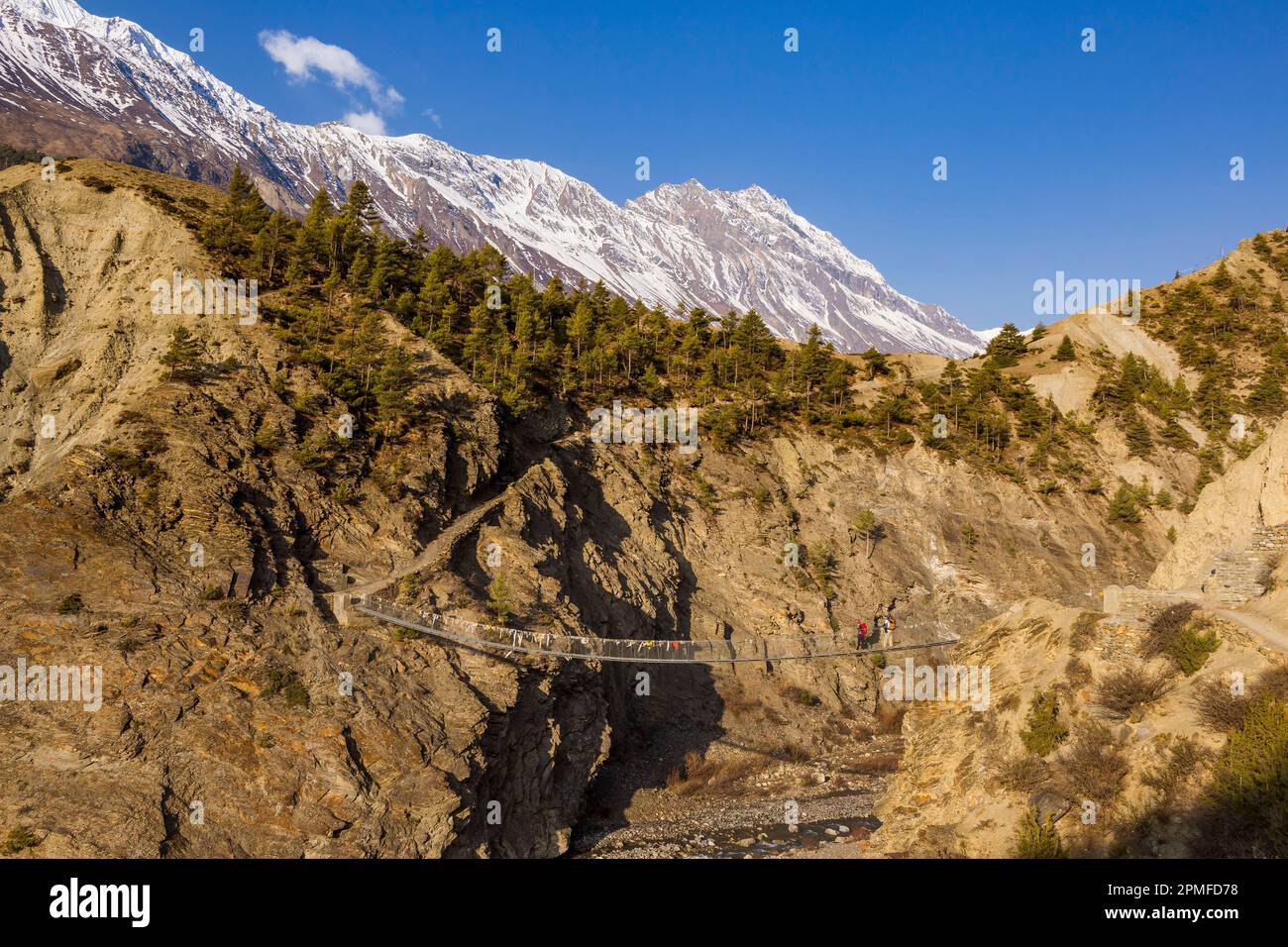 Nepal, Annapurna Conservation Area Project, Annapurna circuit, Upper ...