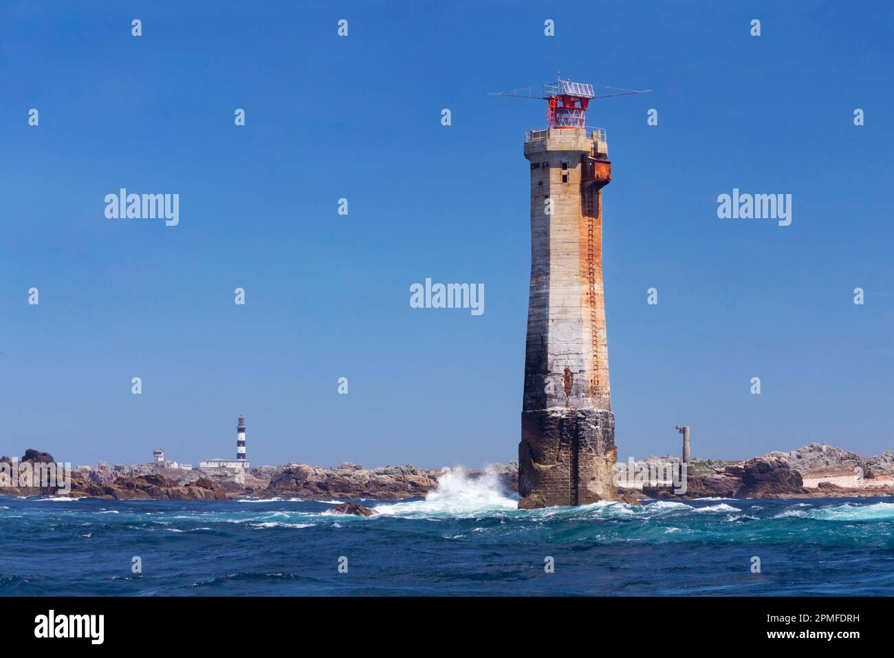 France, Finistere, Ushant, Pern point, Biosphere reserve (UNESCO ...