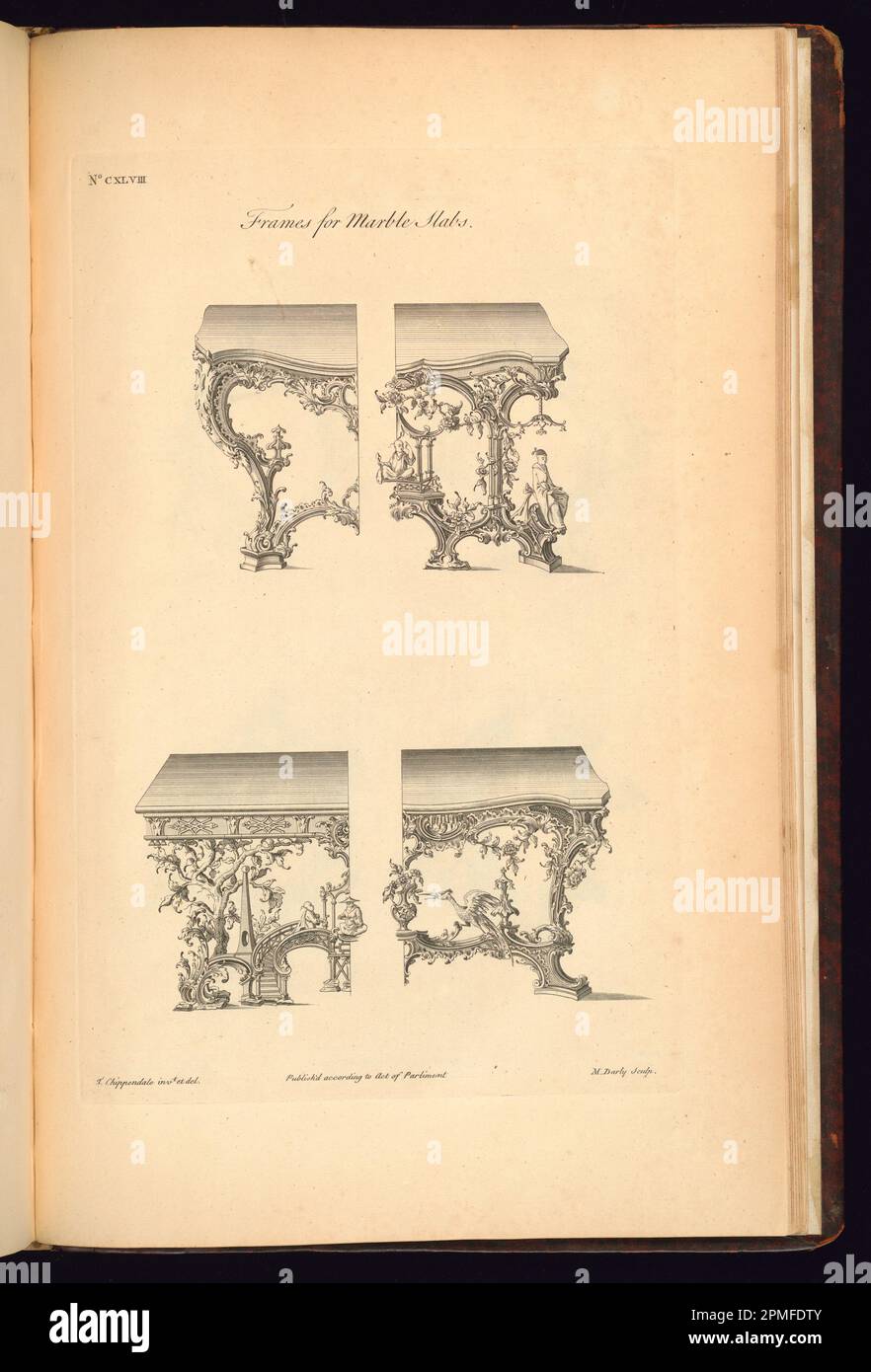 Print, The Gentleman's and Cabinet-Maker's Director; Designed by Thomas ...