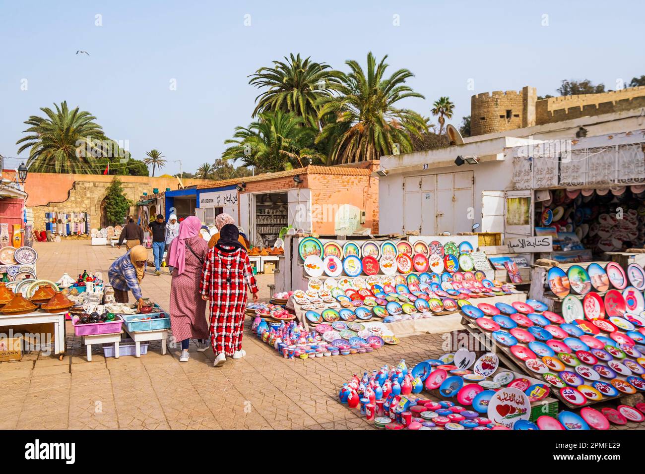 Morocco, Safi, pottery souk Stock Photo - Alamy