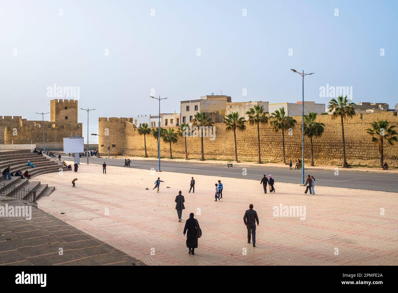 Morocco, Safi, the ramparts of the medina Stock Photo - Alamy