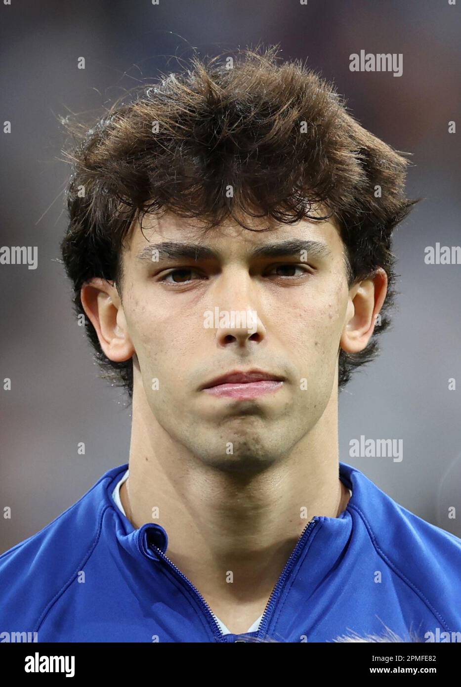 Chelsea's Joao Felix before the UEFA Champions League quarter-final ...