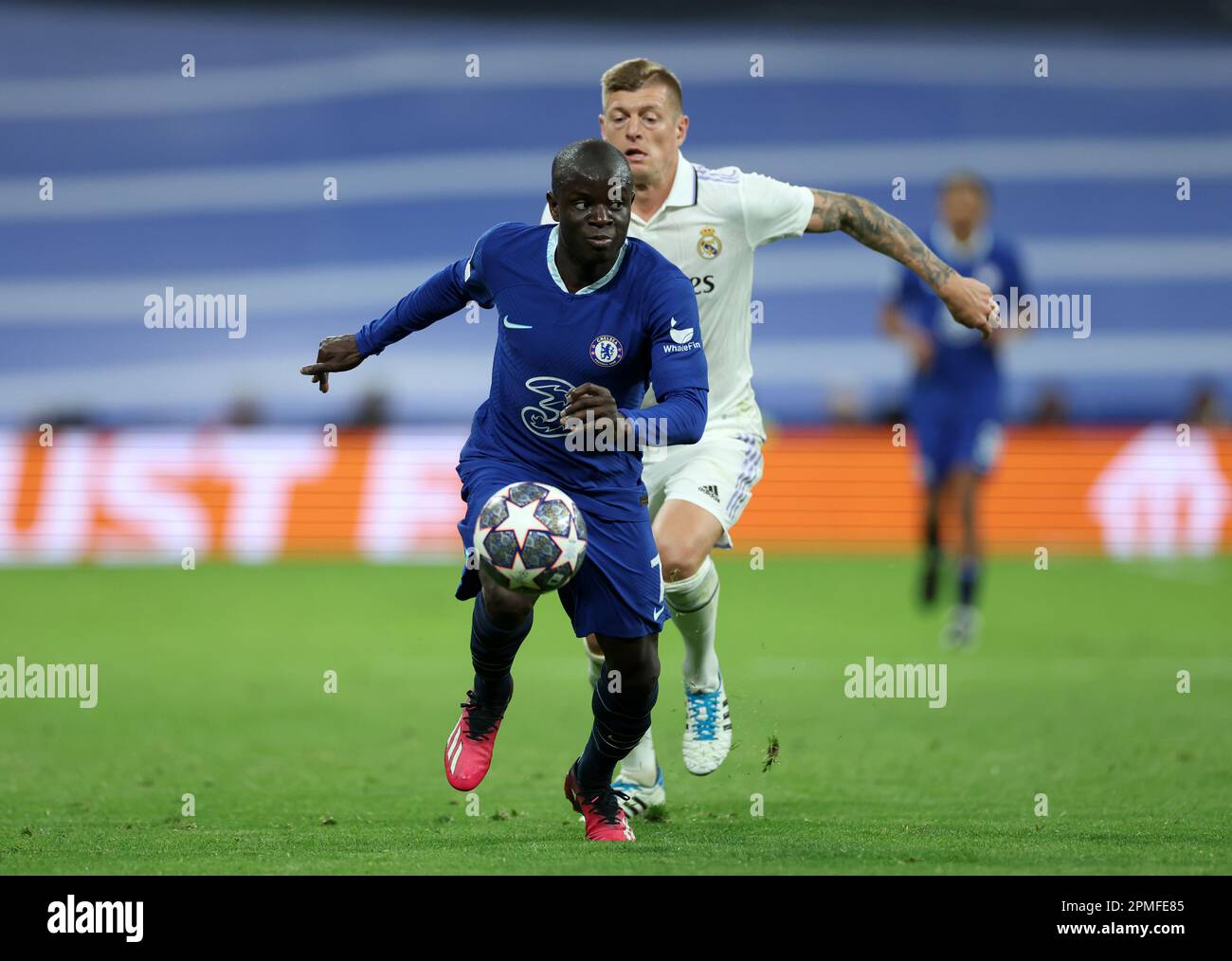 Chelsea's N'Golo Kante during the UEFA Champions League quarter-final ...