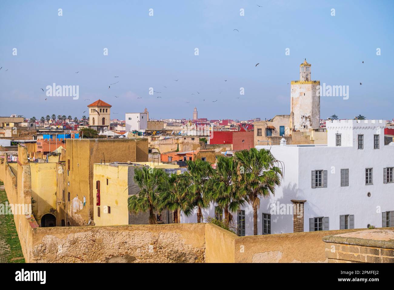 Morocco, El Jadida, the Portuguese fortified city of Mazagan classified ...