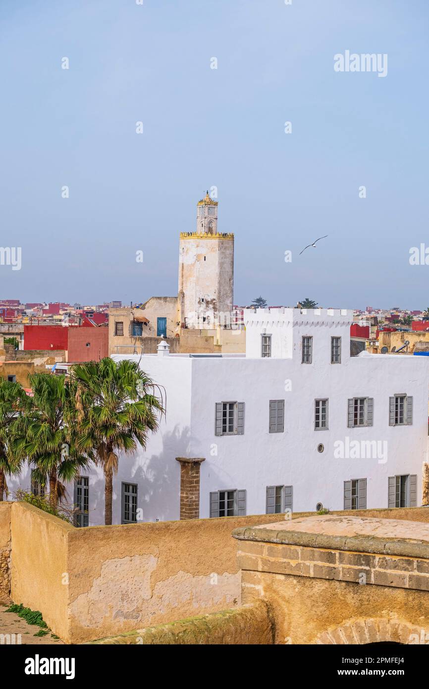 Morocco, El Jadida, the Portuguese fortified city of Mazagan classified ...