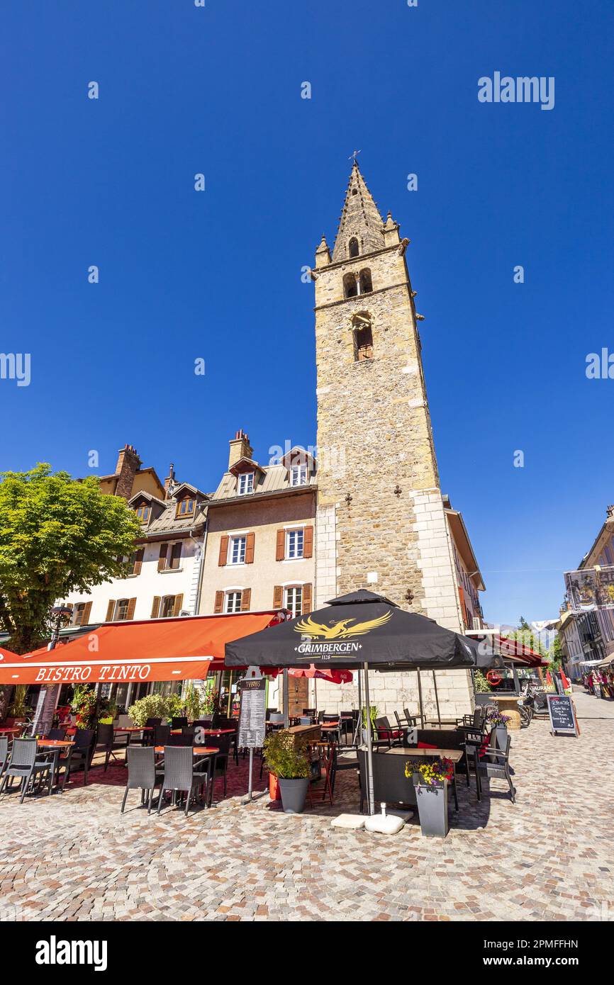France, Alpes-de-Haute-Provence, Ubaye Valley, Barcelonnette, Place ...