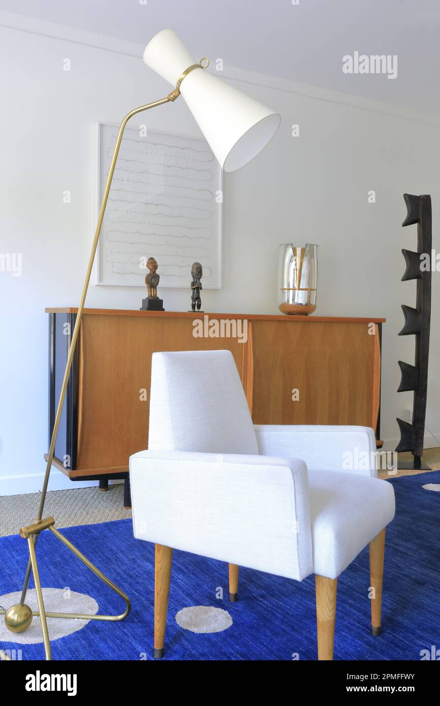 France, Var, Saint Tropez, Galerie Lucas Ratton dedicated to tribal art ...