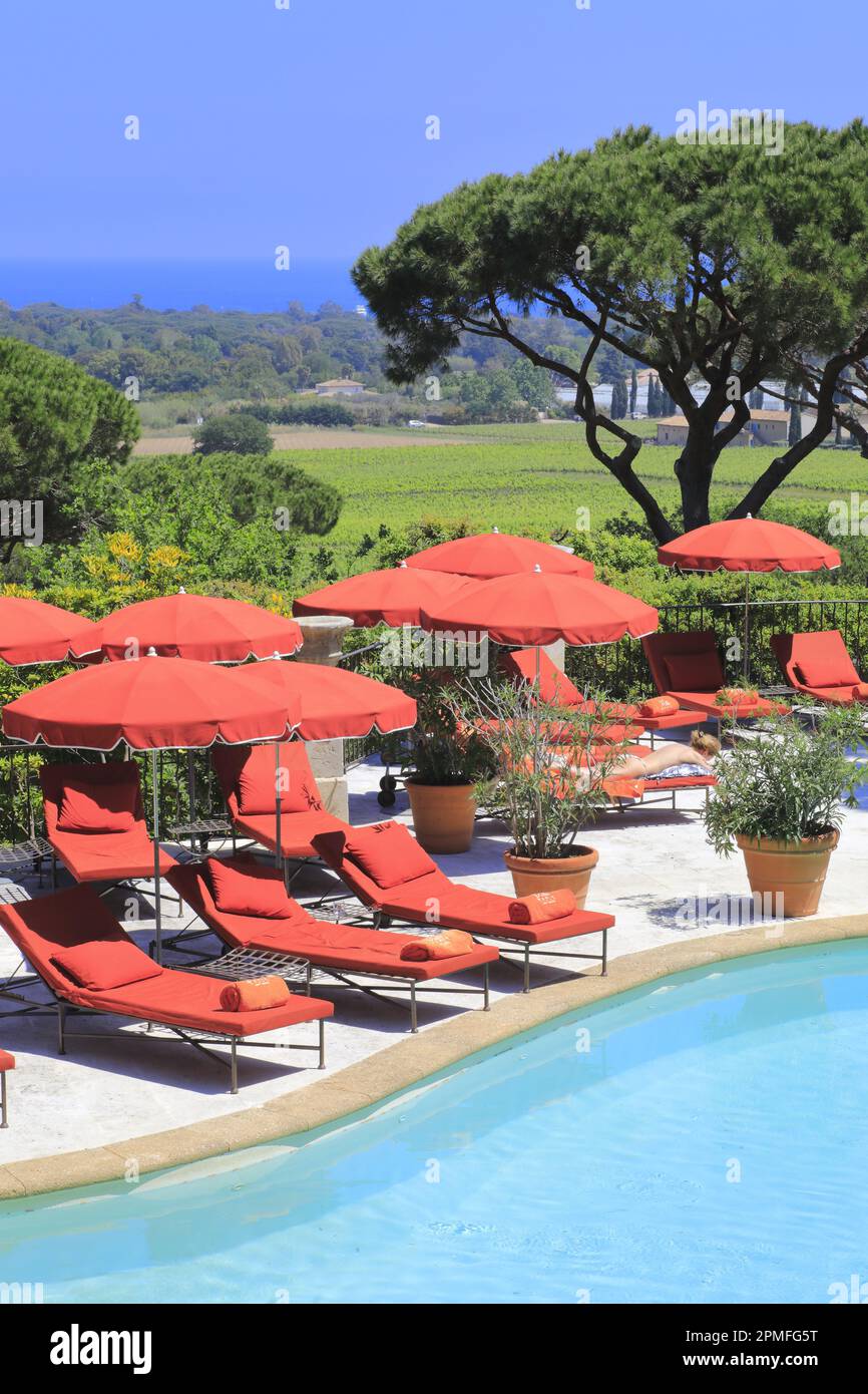 France, Var, Saint Tropez peninsula, Ramatuelle, Hotel Villa Marie ...