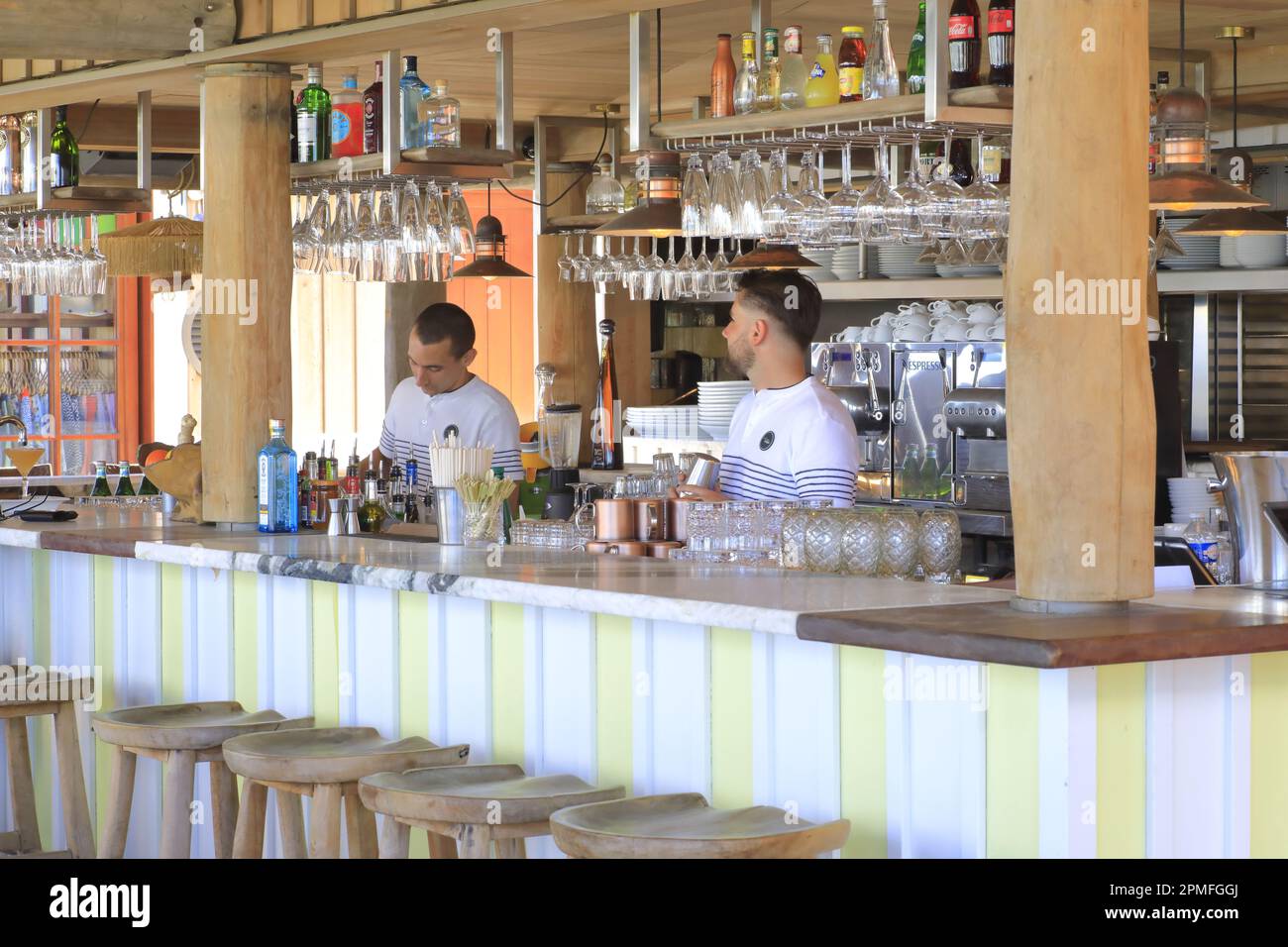 France, Var, Saint Tropez peninsula, Ramatuelle, Pampelonne beach, La ...