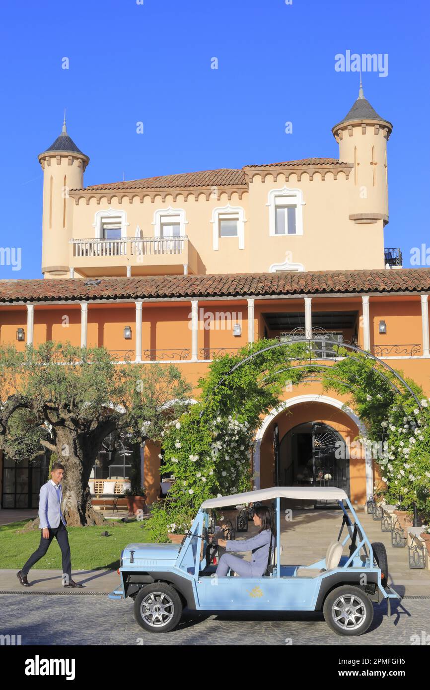 France, Var, Saint Tropez, Airelles hotel / Chateau de la Messardiere ...