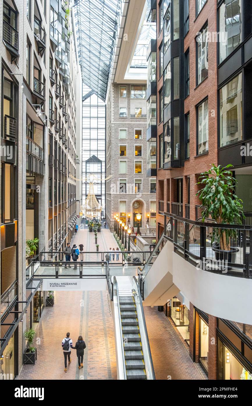 Canada, Quebec Province, Montreal, RéSO underground gallery, Mondial ...