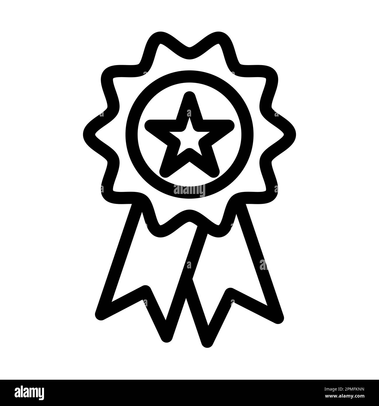 Achievement Vector Thick Line Icon For Personal And Commercial Use Stock Photo - Alamy