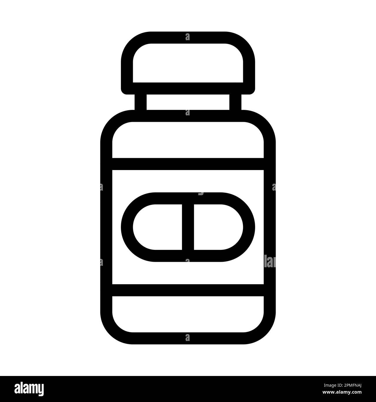Iron Tablet Vector Thick Line Icon For Personal And Commercial Use ...