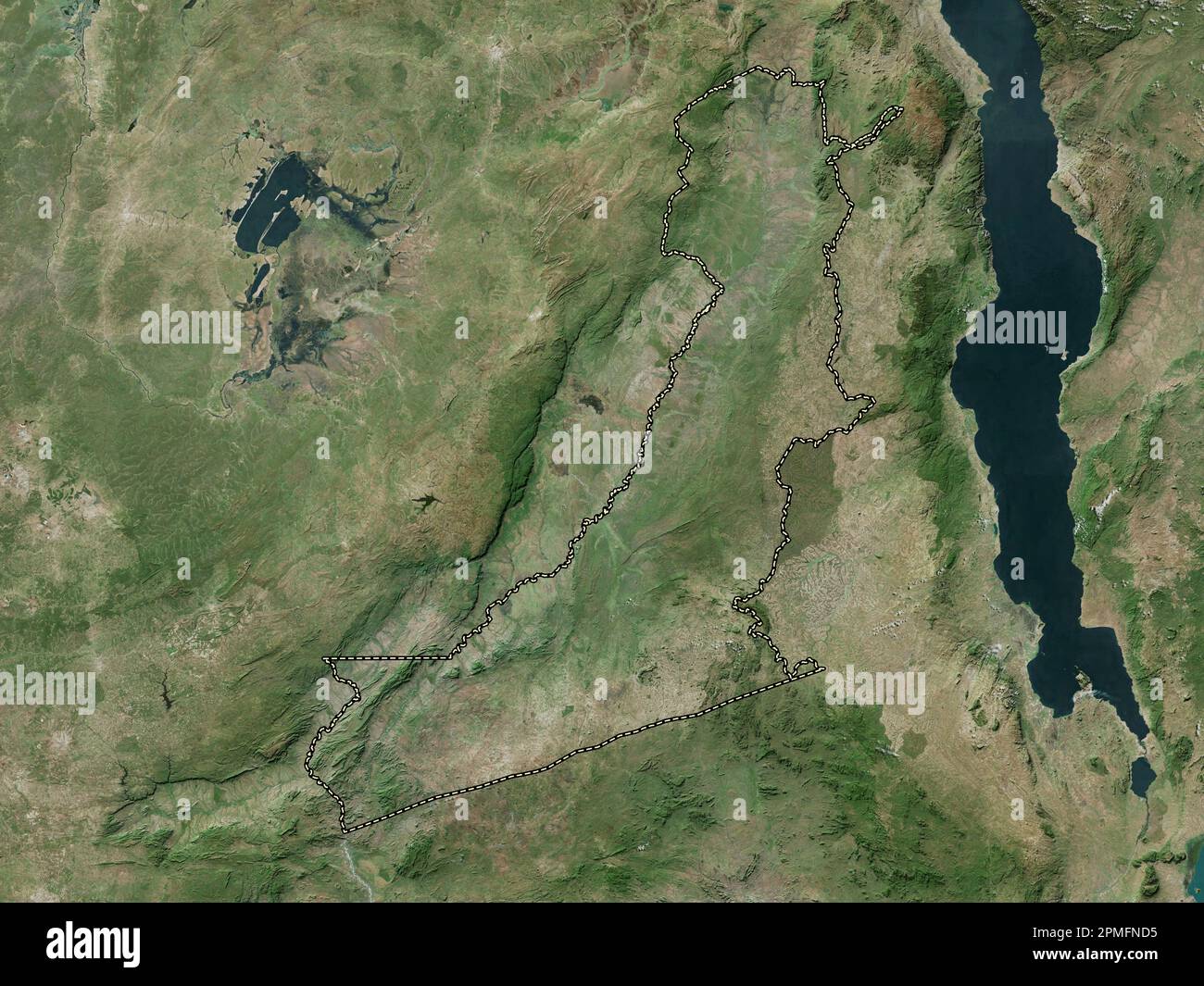 Zambia map satellite geography hi-res stock photography and images - Alamy