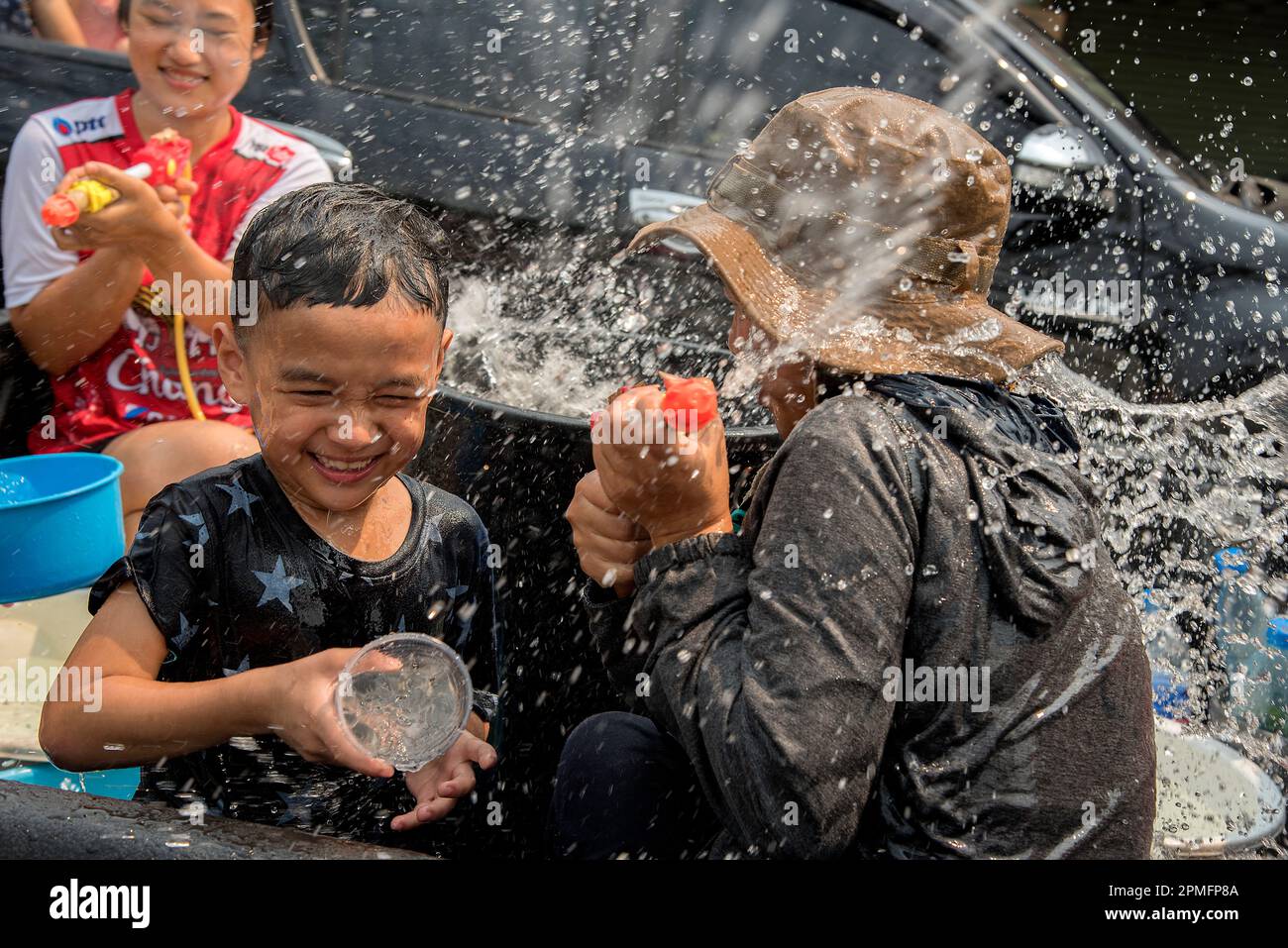 2023 thai water festival hi-res stock photography and images - Alamy