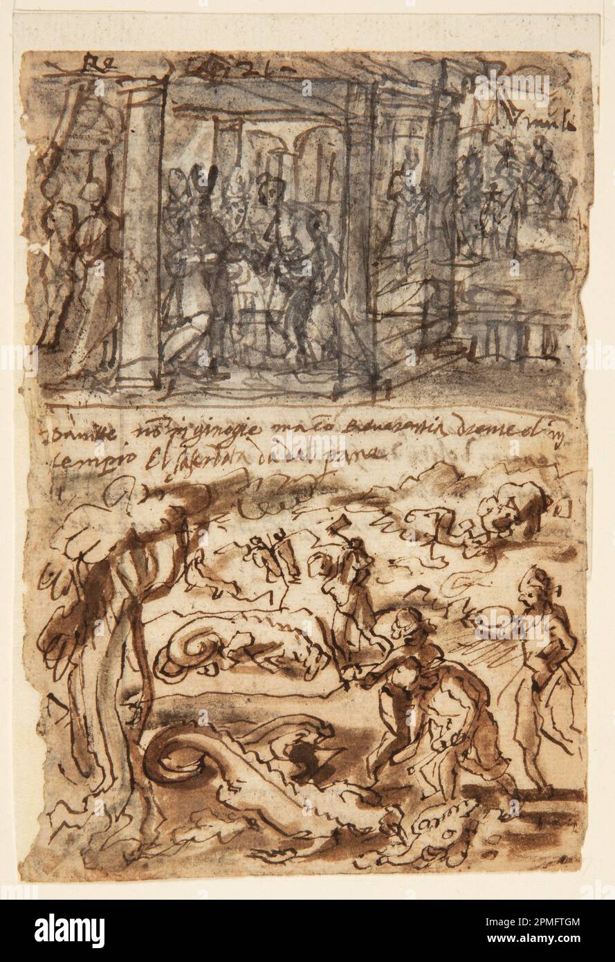 David receives the holy bread and sword of goliath ab hi-res stock ...