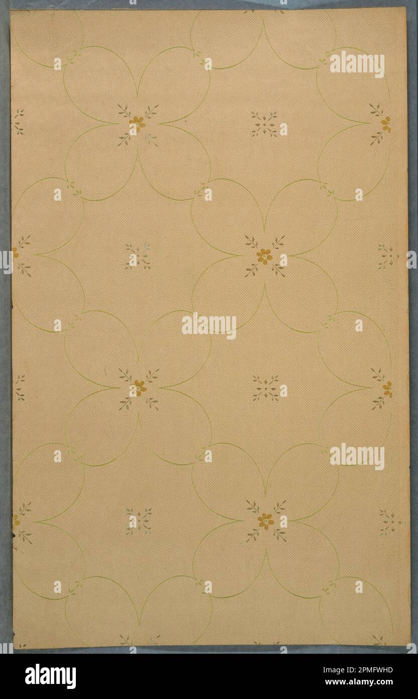 Ceiling Paper (USA); machine-printed paper, liquid mica; 76 x 47.5 cm ...