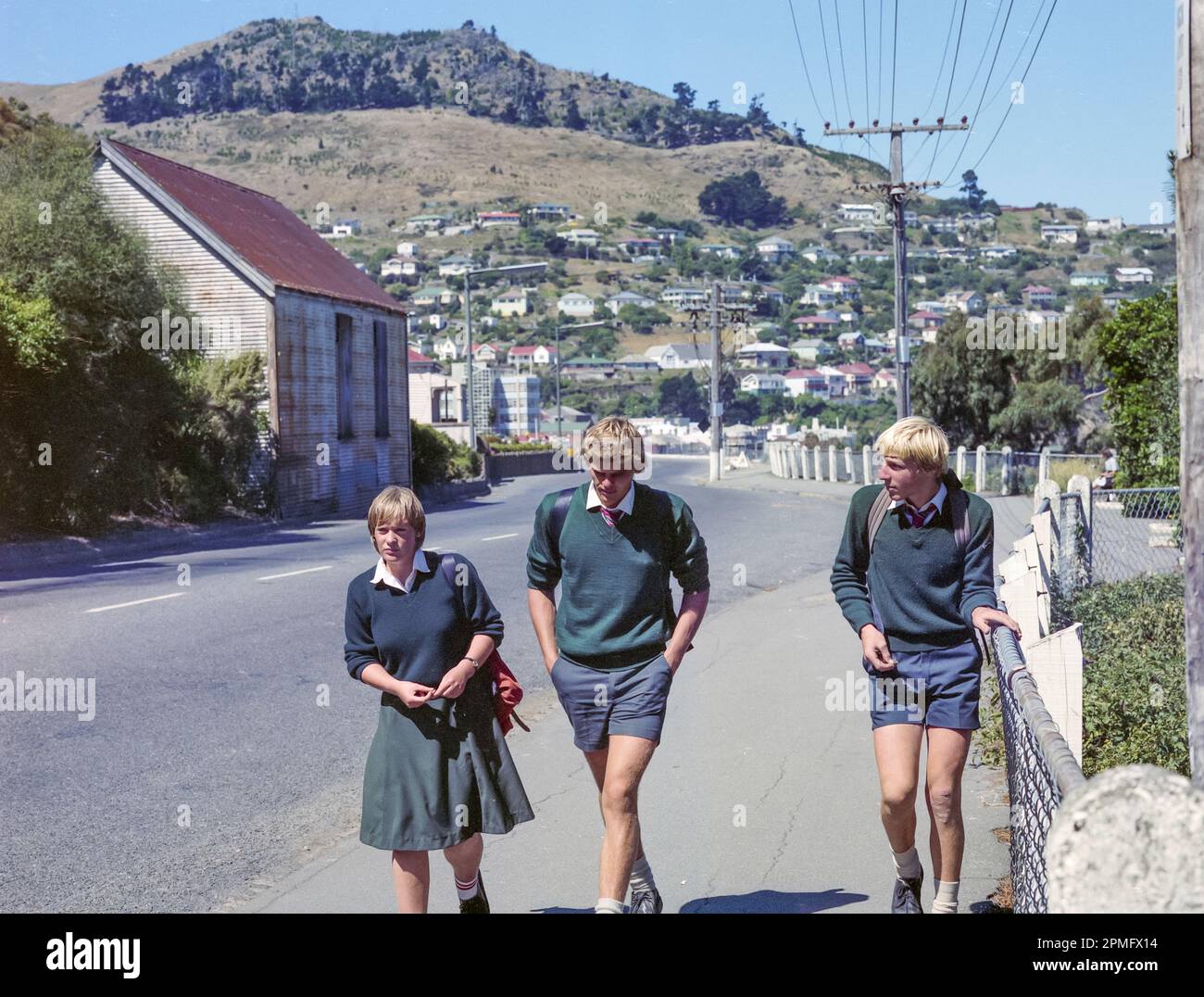 1980s school students in new zealand hi-res stock photography and ...