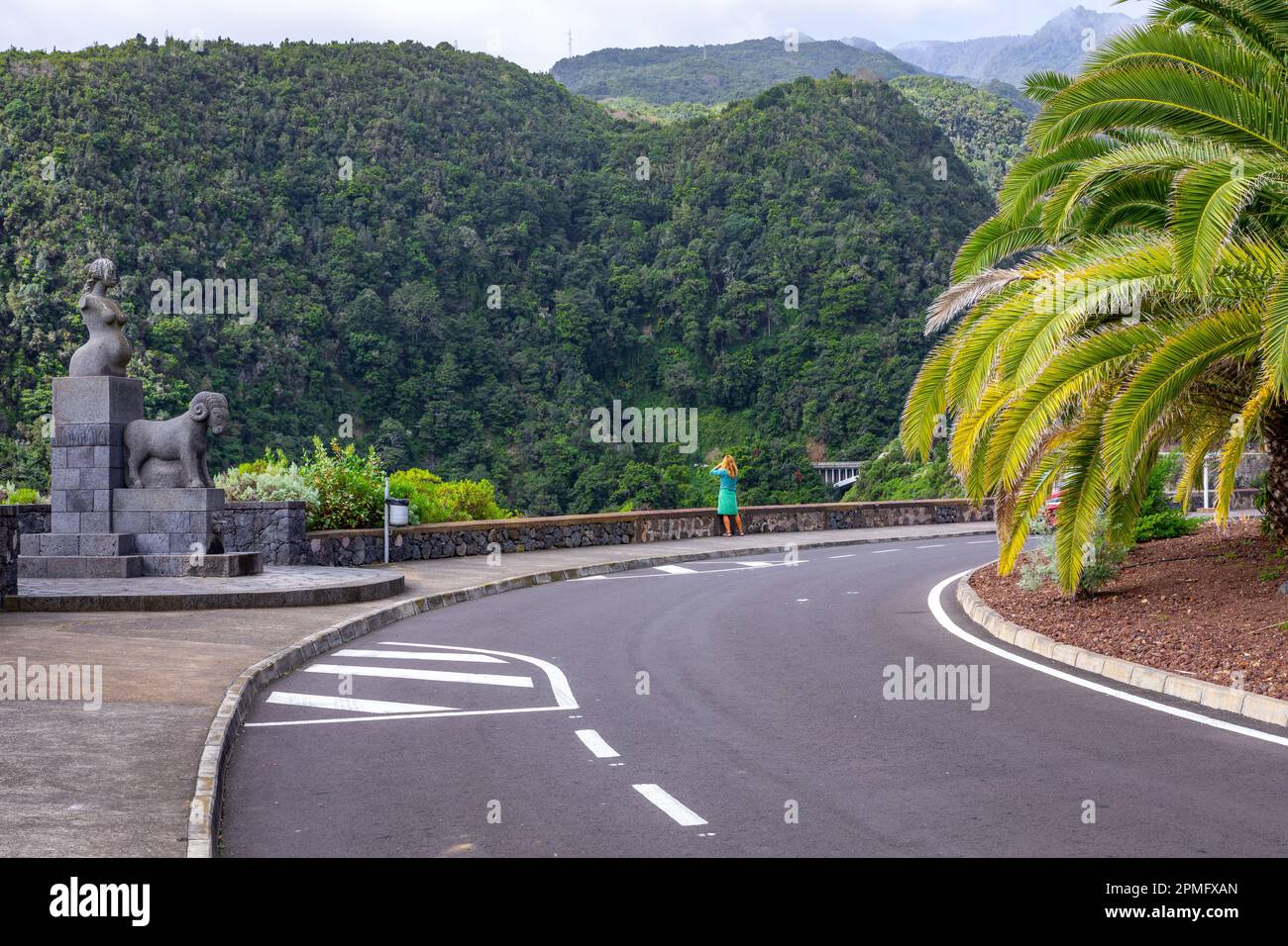 La Palma Island. Northern Tropical Exotic Landscape of La Palma. Canary ...