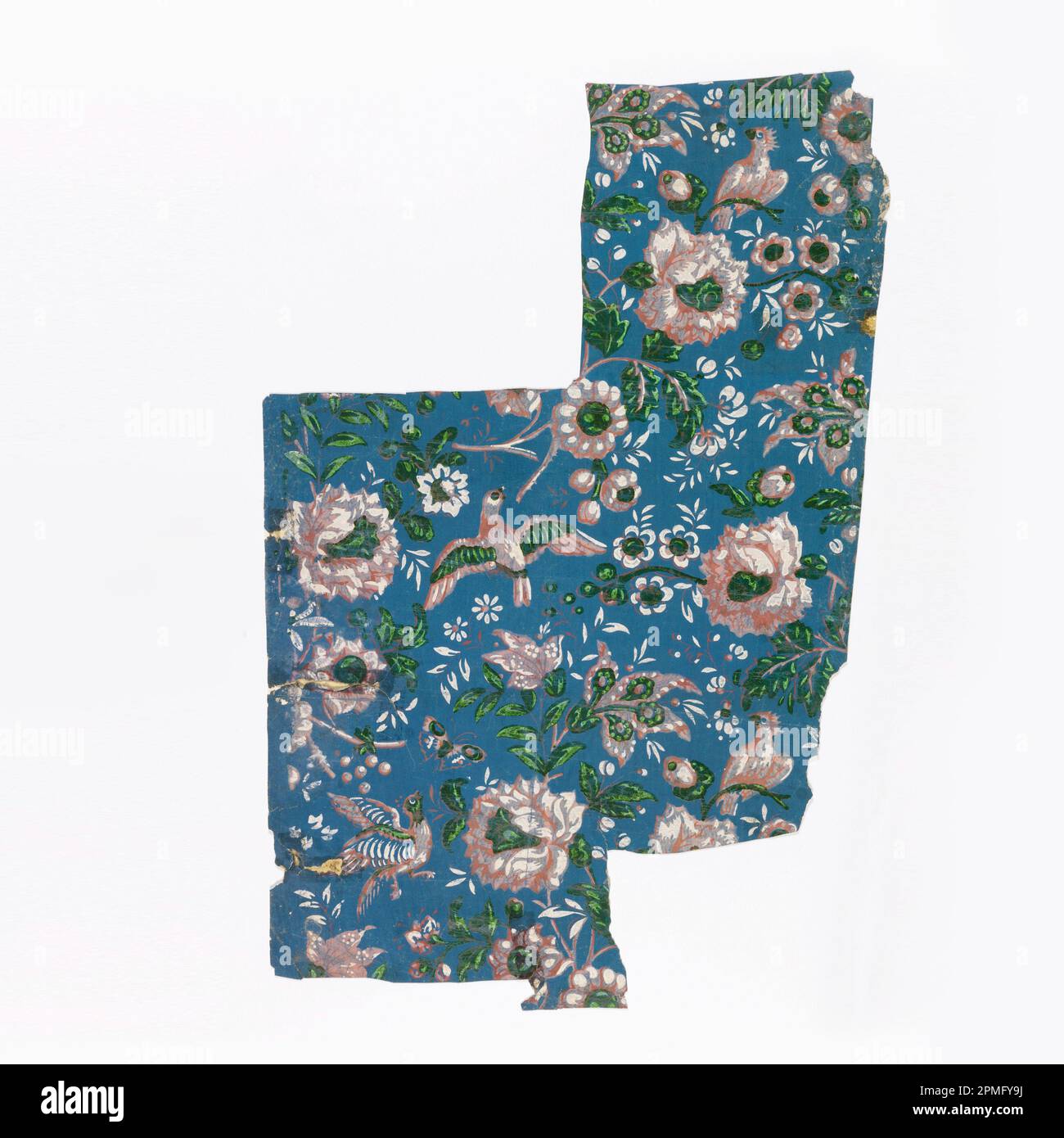 Sidewall (USA); block-printed on handmade paper; 72 x 46.5 cm (28 3/8 x ...