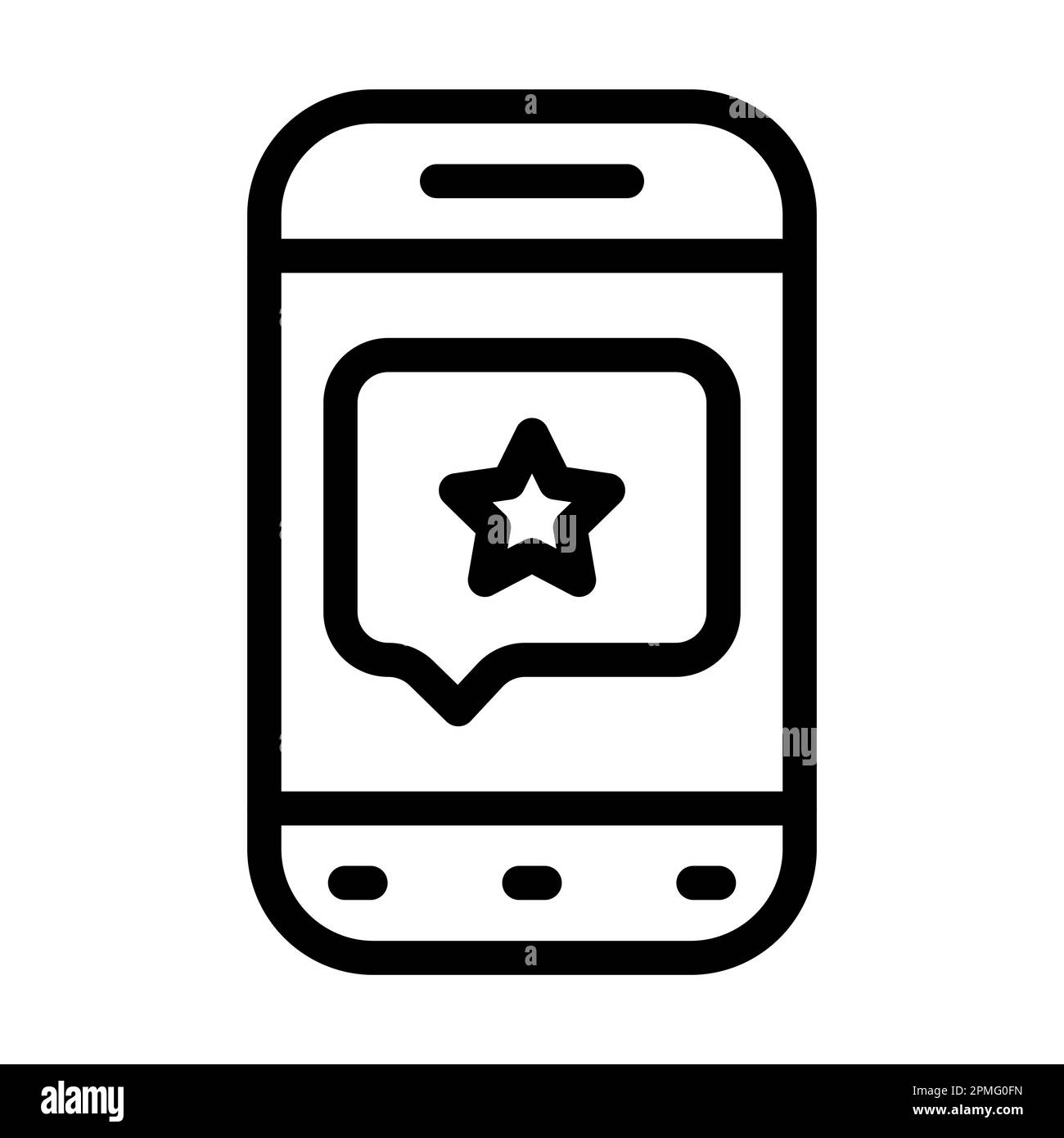 Favourite Vector Thick Line Icon For Personal And Commercial Use Stock Photo - Alamy