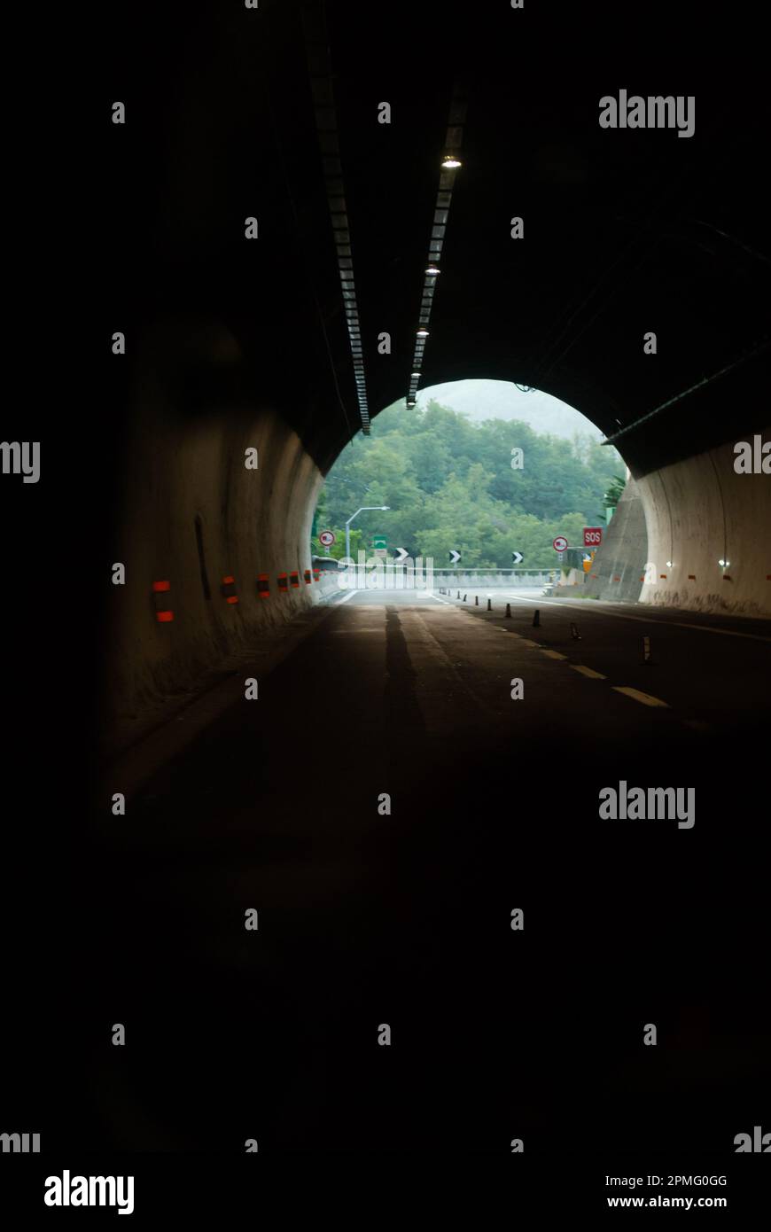 Tunnel through mountains hi-res stock photography and images - Alamy