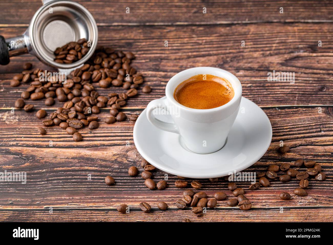 Double coffee hi-res stock photography and images - Alamy