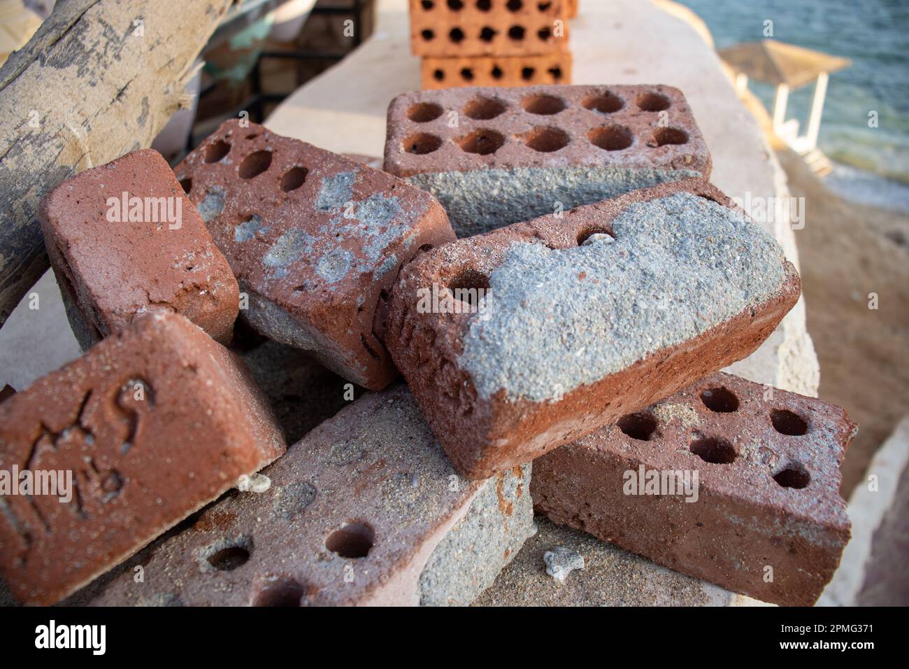 Hand made bricks hi-res stock photography and images - Alamy