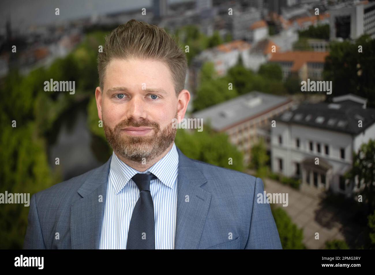 Bremen, Germany. 13th Apr, 2023. Thorge Koehler, future head of Bremen ...